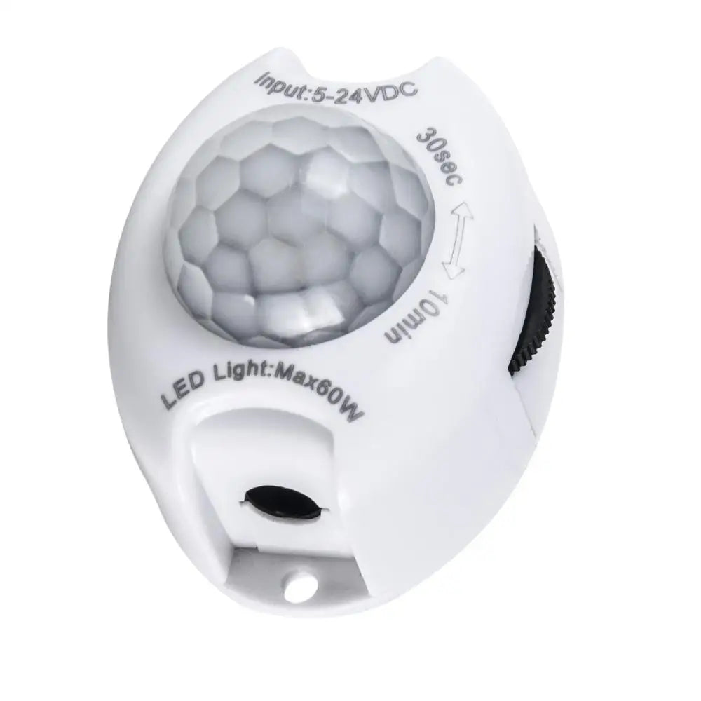 Smart PIR Motion Sensor Light Switch DC 5V–24V Automatic Timer for LED ...